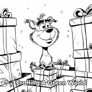 Max (The Dog From The Grinch) Coloring Pages - Free & Printable!