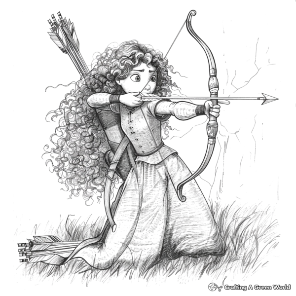 Merida Coloring Pages - Free & Printable!