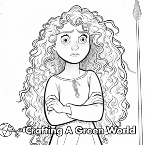 Merida Coloring Pages - Free & Printable!