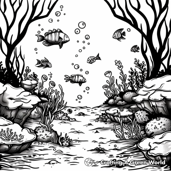 Coral Reef Coloring Pages - Free & Printable!