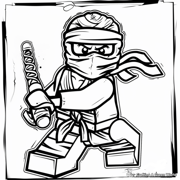 Ninjago Coloring Pages - Free & Printable!