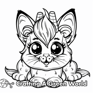 Unicat Coloring Pages - Free & Printable!