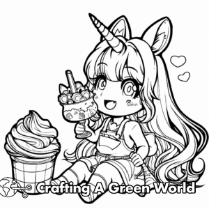 Gacha Coloring Pages - Free & Printable!