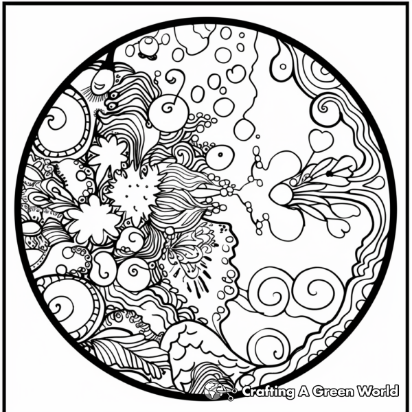 Difficult Mandala Coloring Pages - Free & Printable!