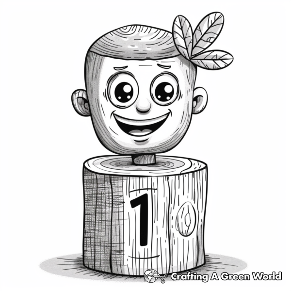 Number 1 Coloring Pages - Free & Printable!
