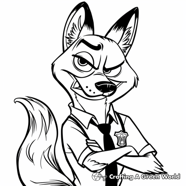 Zootopia Coloring Pages - Free & Printable!