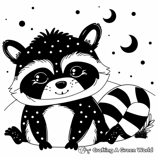 Raccoon Coloring Pages - Free & Printable!