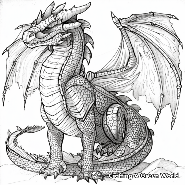 Wings Of Fire Book Coloring Pages - Free & Printable!