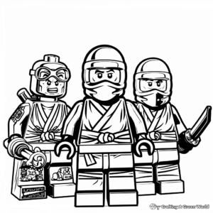Ninjago Coloring Pages - Free & Printable!
