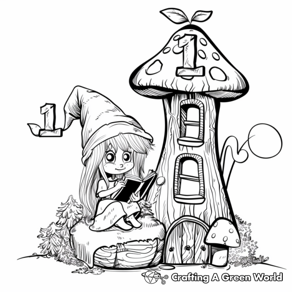 Number 1 Coloring Pages - Free & Printable!