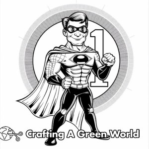 Number 1 Coloring Pages - Free & Printable!