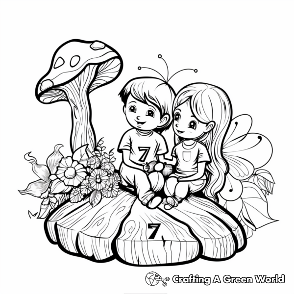 Number 7 Coloring Pages - Free & Printable!