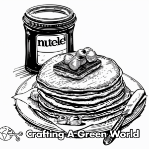 Nutella Coloring Pages - Free & Printable!