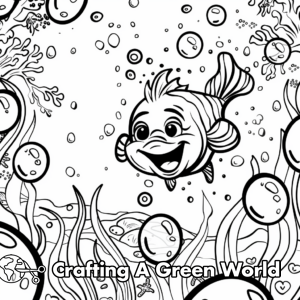 Bubbles Coloring Pages - Free & Printable!