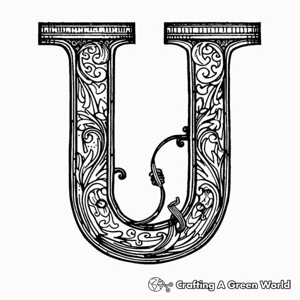 Letter U Coloring Pages - Free & Printable!