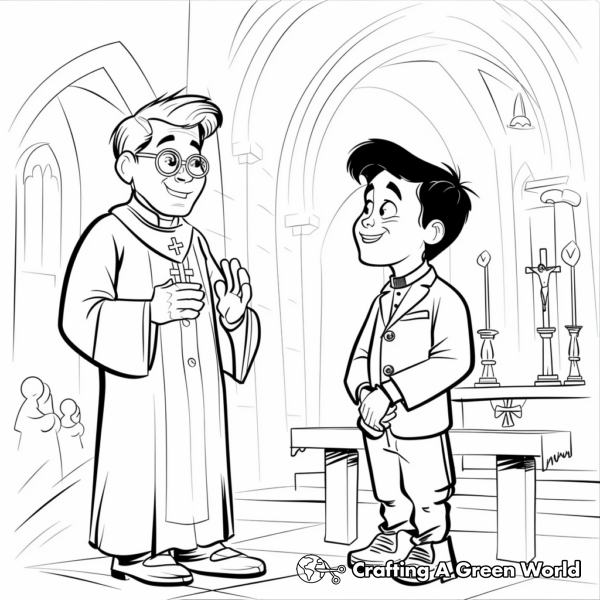Sacraments Coloring Pages - Free & Printable!