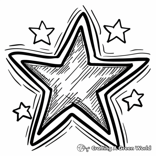 Star Coloring Pages - Free & Printable!
