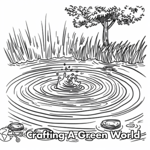 Water Coloring Pages - Free & Printable!