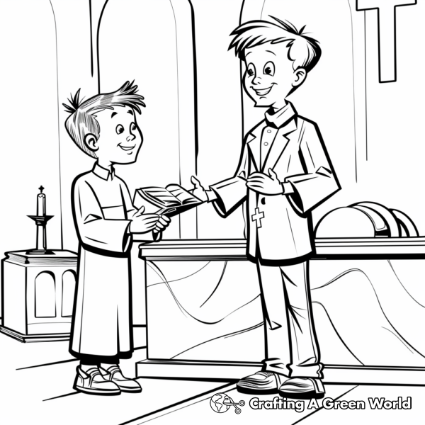 Sacraments Coloring Pages - Free & Printable!