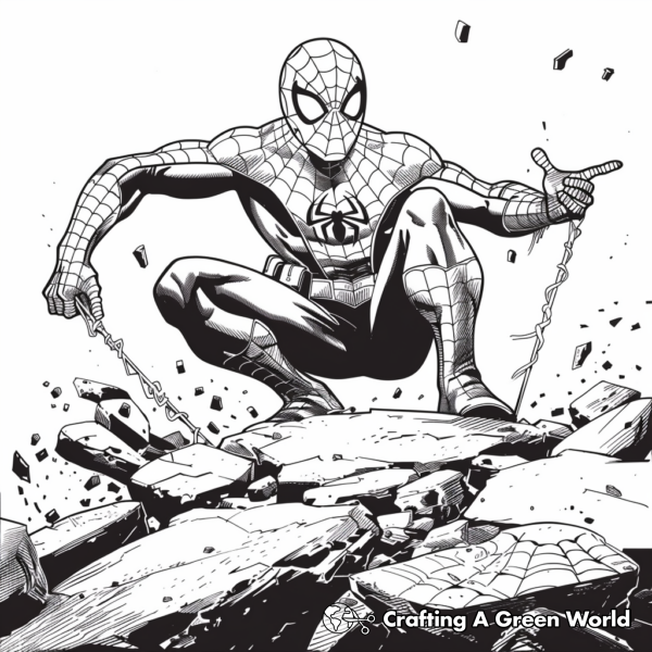 Spider Man No Way Home Coloring Pages - Free & Printable!