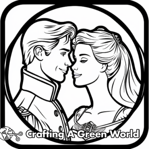 Princess Barbie Coloring Pages - Free & Printable!