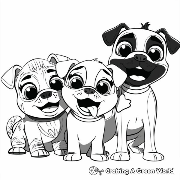 Puppy Dog Pals Coloring Pages - Free & Printable!