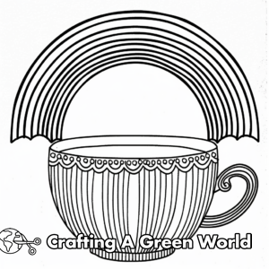 Cup Coloring Pages - Free & Printable!