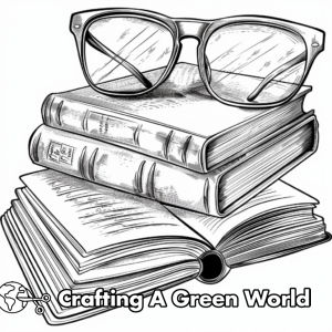 Glasses Coloring Pages - Free & Printable!