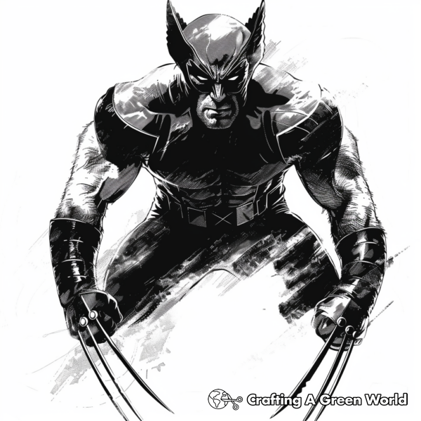 Wolverine Coloring Pages - Free & Printable!