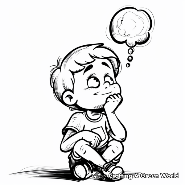 Feelings Coloring Pages - Free & Printable!