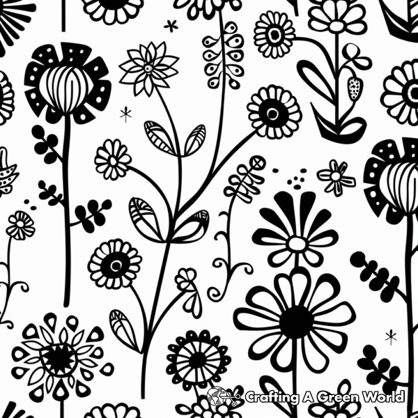 Adult Pattern Coloring Pages - Free & Printable!