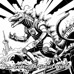 Mechagodzilla Coloring Pages - Free & Printable!