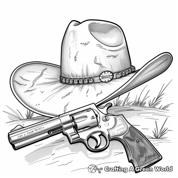 Wild West Coloring Pages - Free & Printable!