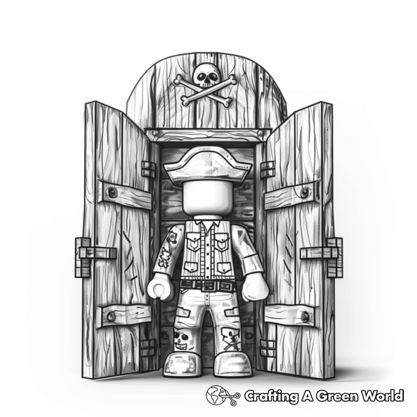 Figure Doors Roblox Coloring Pages - Free & Printable!