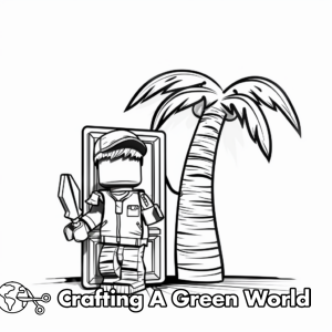 Figure Doors Roblox Coloring Pages - Free & Printable!