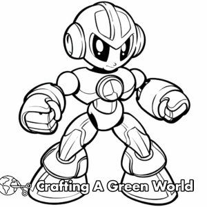 Mega Man Coloring Pages - Free & Printable!