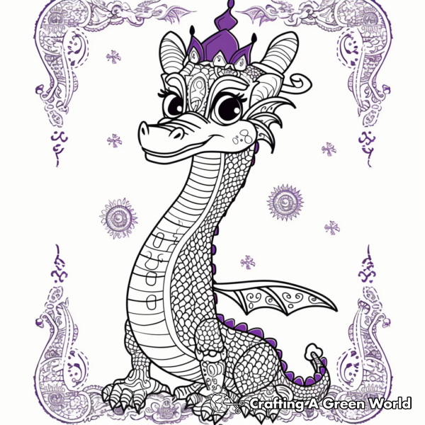 Purple Coloring Pages - Free & Printable!