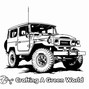 Toyota Coloring Pages - Free & Printable!