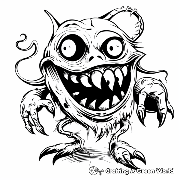 Disney Halloween Coloring Pages - Free & Printable!