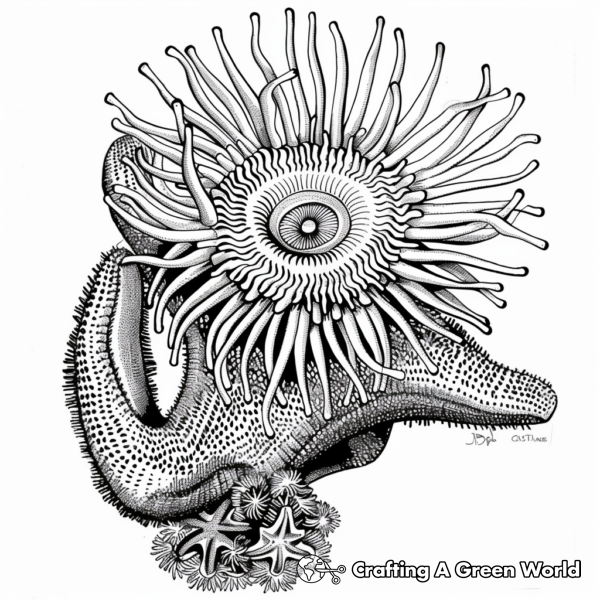 Sea Anemone Coloring Pages - Free & Printable!