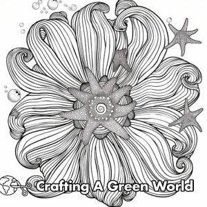 Sea Anemone Coloring Pages - Free & Printable!