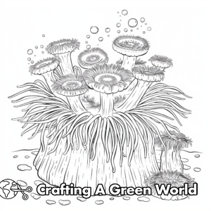 Sea Anemone Coloring Pages - Free & Printable!