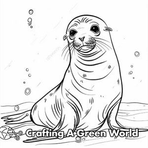 Sea Lion Coloring Pages - Free & Printable!