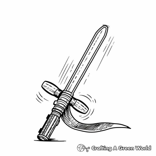 Lightsaber Coloring Pages - Free & Printable!