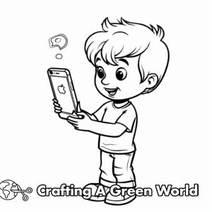 iPhone Coloring Pages - Free & Printable!
