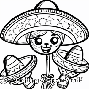 Fiesta Coloring Pages - Free & Printable!