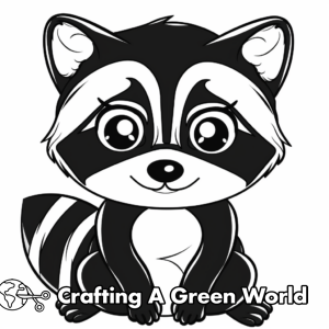 Raccoon Coloring Pages - Free & Printable!