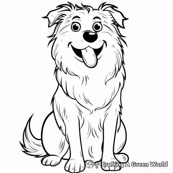 Collie Coloring Pages - Free & Printable!
