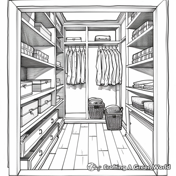 Interior Design Coloring Pages - Free & Printable!