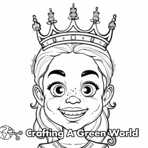 Queen Coloring Pages - Free & Printable!